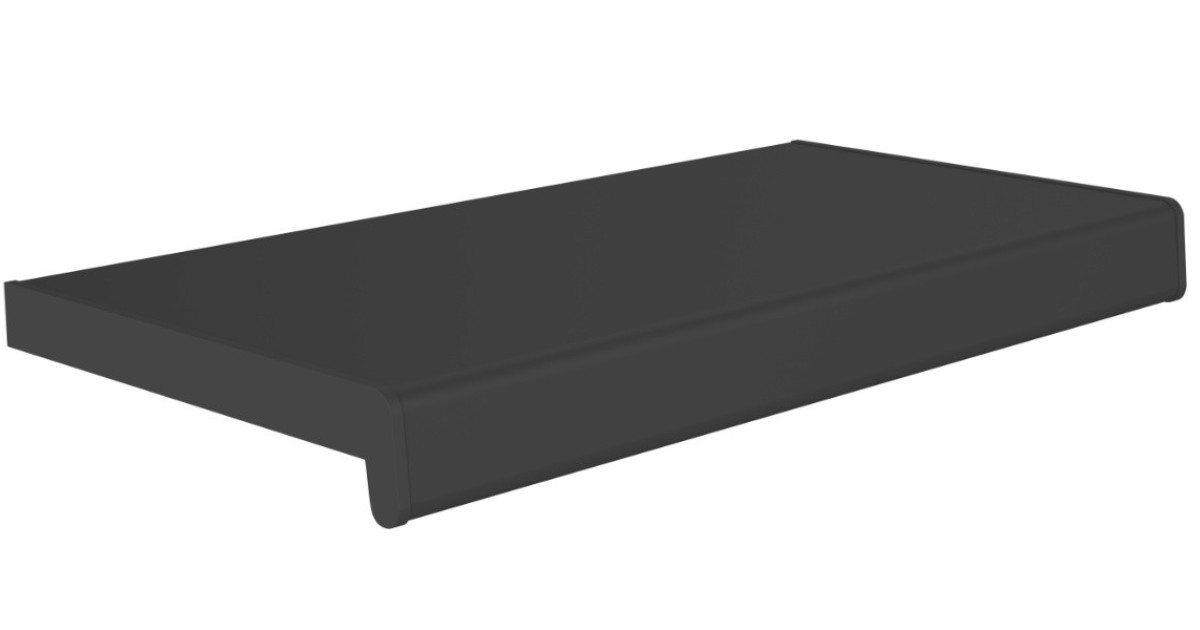 Vnitřní plastový parapet - antracit | Koma parapety
