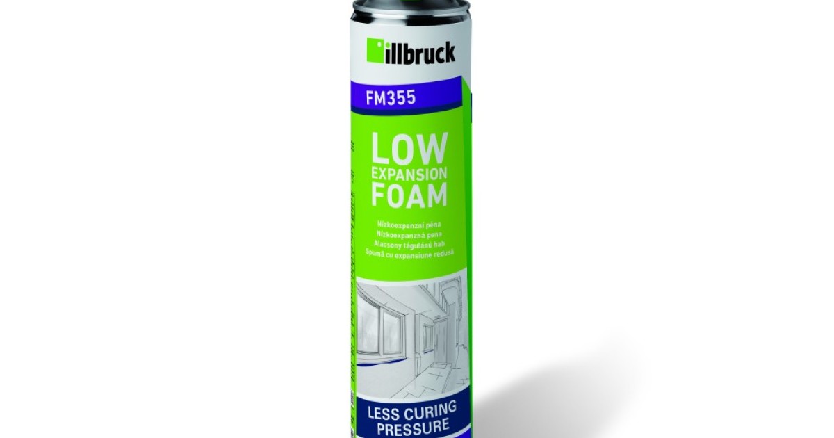 Illbruck FM 355 Montážní pěna (low expansion foam) | Koma parapety