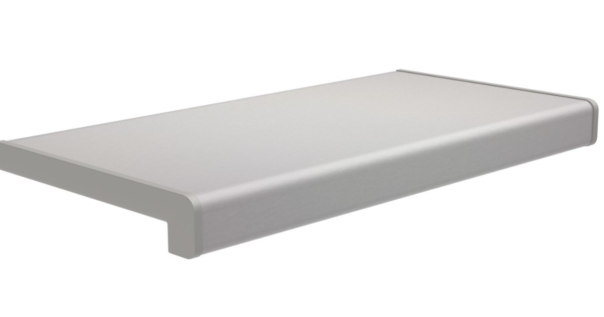 Vnitřní dřevotřískový parapet - aluminium | Koma parapety